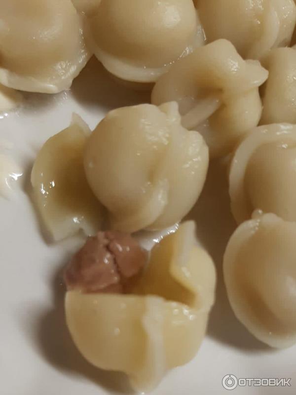 Отзыв о Пельмени ВкусВилл Микро с говядиной | В одной ложке сразу ...