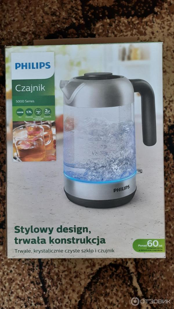 Отзыв о Электрический чайник Philips HD 9339/80 | Классный