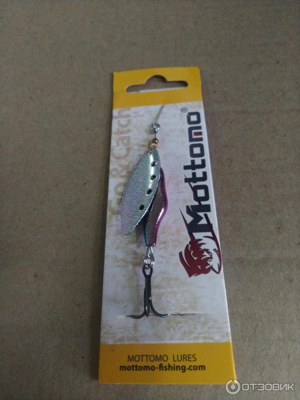 Отзыв о Блесна Mottomo Spin Blade | Любовь с первого заброса