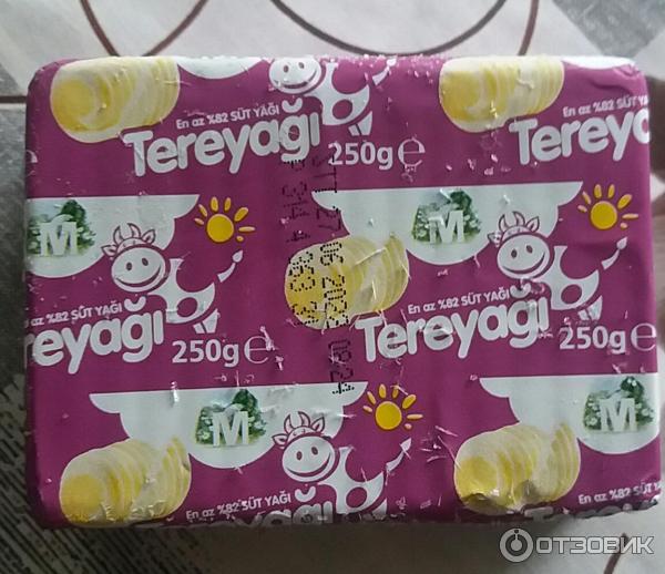 Отзыв о Сливочное масло Migros Tereyagi | Вкусное и легко тает.