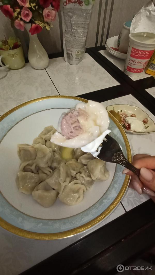 Отзыв о Пельмени Русский холод "Домашние" | Не вкусные со странным ...