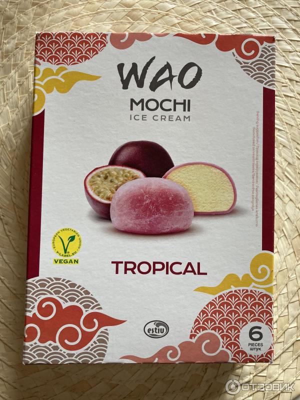 Отзыв о Замороженный десерт Wao Mochi | вкусный, симпатичный и дорогой
