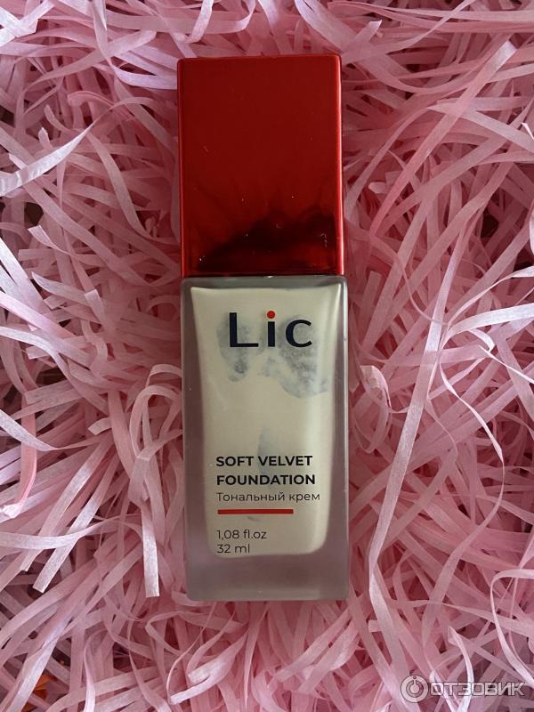 Отзыв о Тональный крем Lic Soft Velvet Foundation | Тональный крем на ...