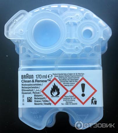 Отзыв о Картридж для станций очистки и подзарядки Braun Clean & Renew ...