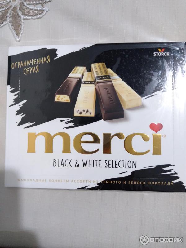 Отзыв о Шоколадные конфеты Merci black & white selection | Идеальный ...