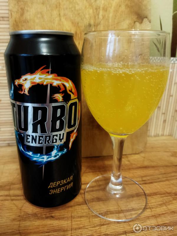 Отзыв о Напиток энергетический Черноголовка Turbo energy | приятный на ...