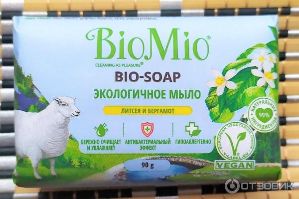 Отзыв о Экологичное туалетное мыло Bio Mio | В целом как обычное мыло ...