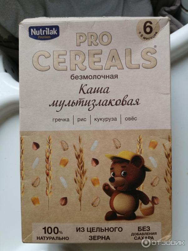 Отзыв о Каша безмолочная Nutrilak Procereals "Мультизлаковая ...