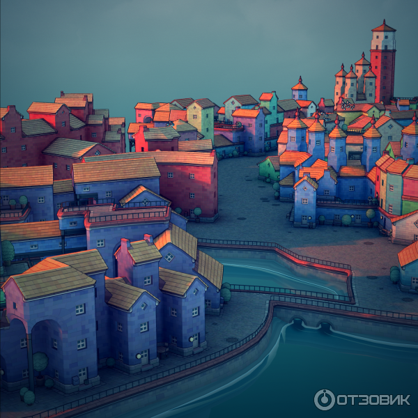 Отзыв о Townscaper - игра на PC | Игра что бы убить время