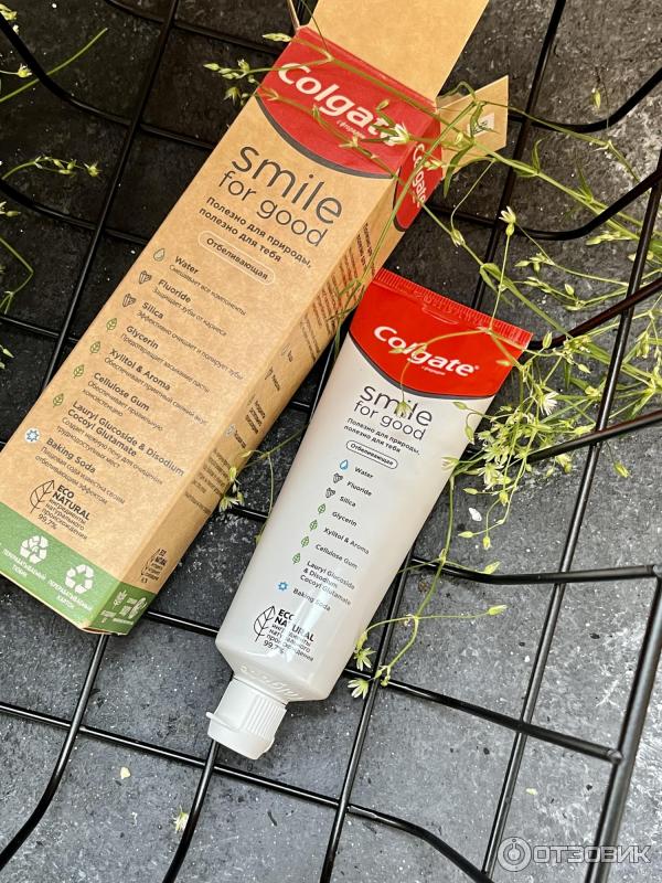 Отзыв о Зубная паста Colgate Smile For Good Отбеливающая | Хорошая ...