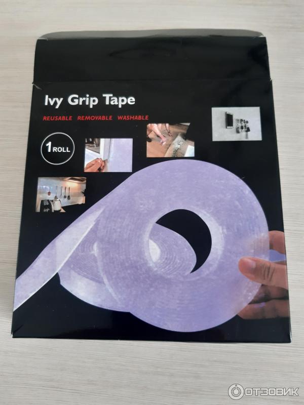 Отзыв о Многоразовая двухстороняя самоклеящаяся лента IVY GRIP TAPE ...