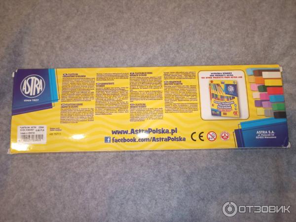Отзыв о Пластилин Astra | Качественный