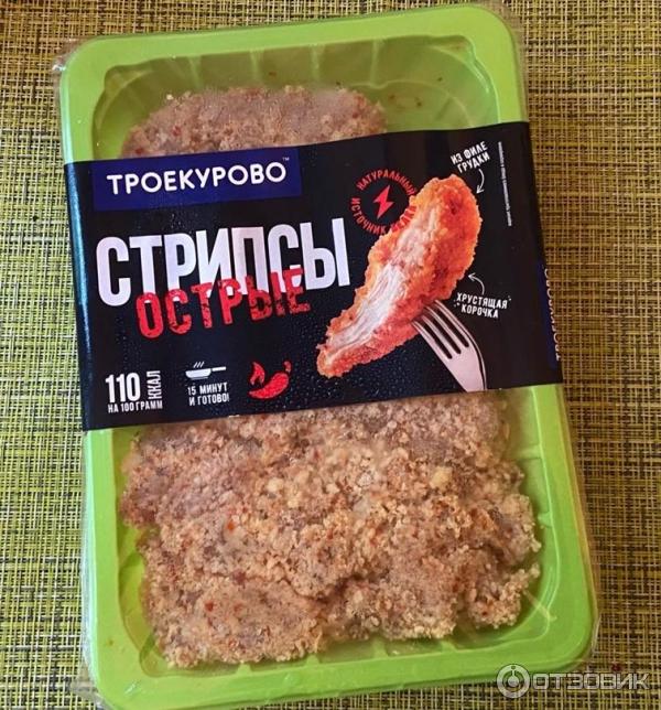 Отзыв о Стрипсы острые "Троекурово" | Стрипсы по-русски... куриные ...