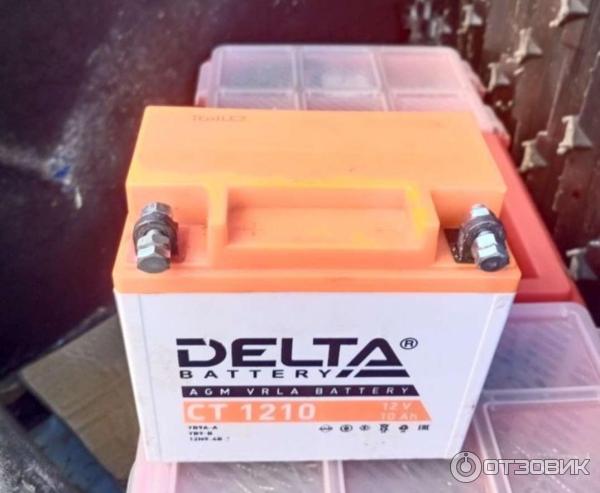 Отзыв о Стартерная свинцово-кислотная аккумуляторная батарея Delta CT ...