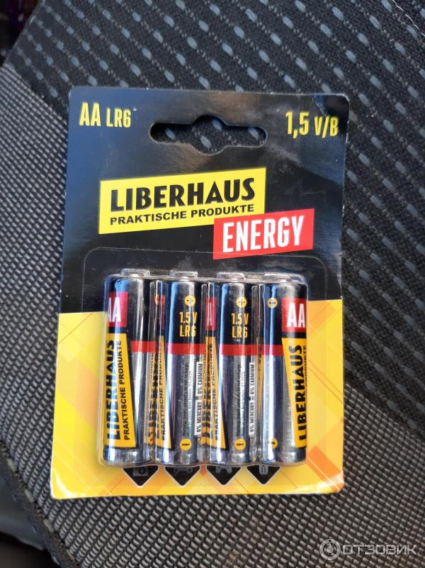 Отзыв о Батарейки Liberhaus Energy | Отличные батарейки
