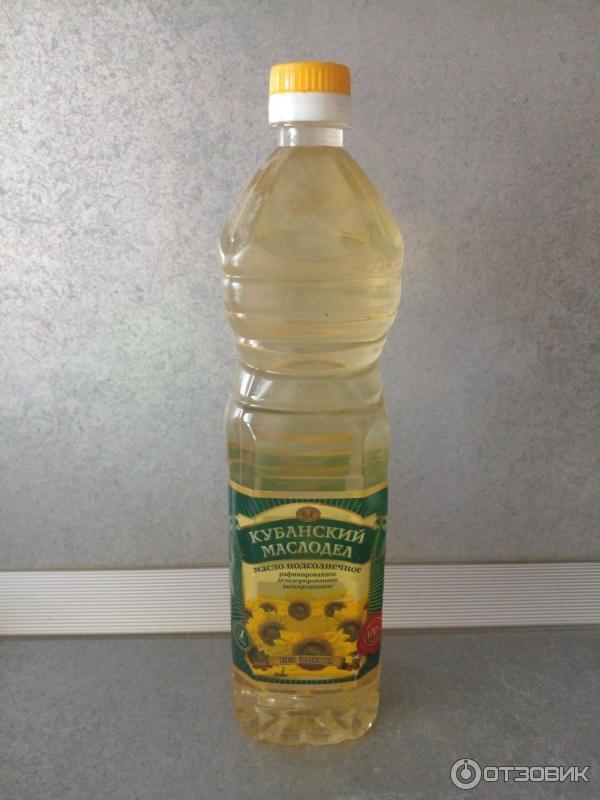 Отзыв о Масло подсолнечное "Кубанский маслодел" | Масло хорошего качества)
