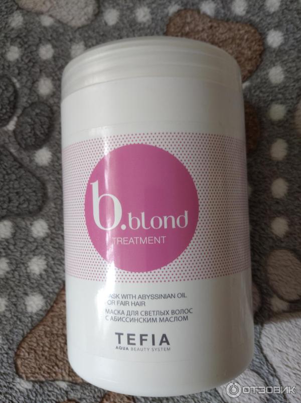 Отзыв о Маска для светлых волос с абиссинским маслом Tefia | Подходит ...