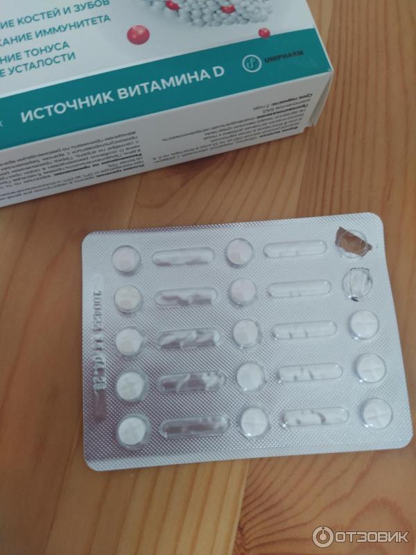 Отзыв о БАД Unipharm Detrimax Витамин D3 для иммунитета | Источник D3 ...