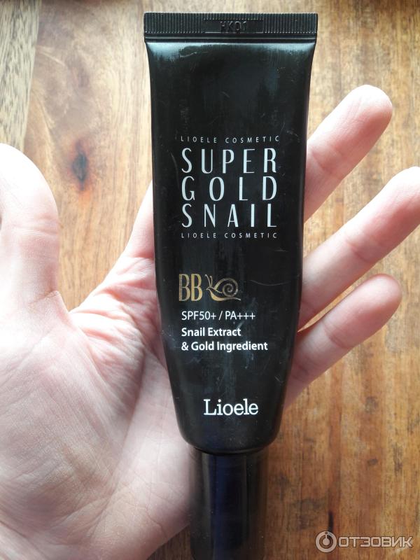 Отзыв о BB крем Lioele Super Gold Snail B с муцином улитки и золотом | Был бы отличным кремом ...
