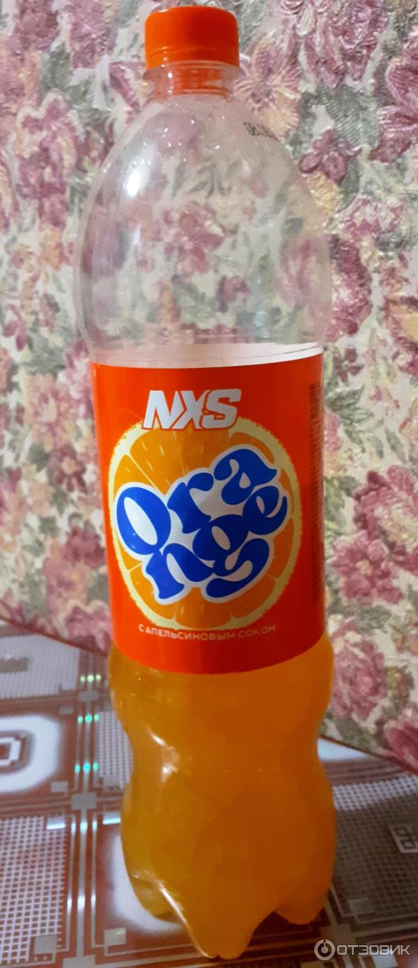 Отзыв о Напиток безалкогольный сильногазированный "Nexus orange ...