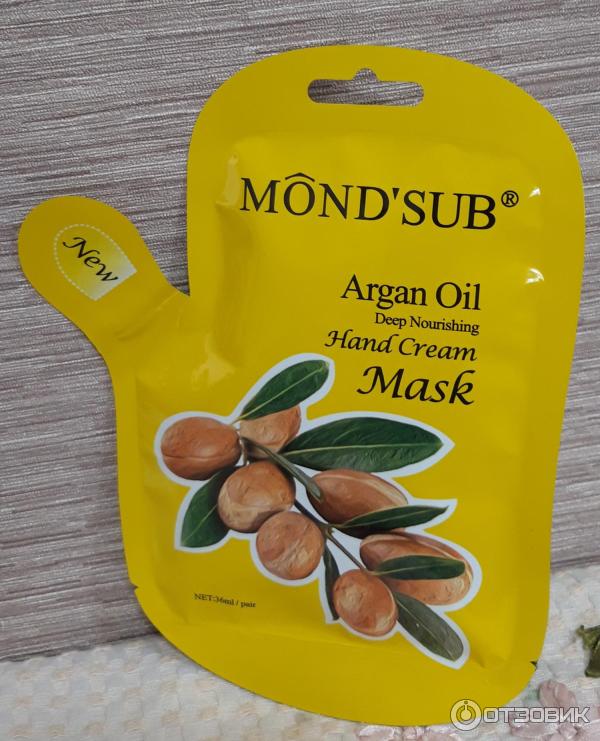 Отзыв о Крем-маска для рук Mondsub "Глубокое питание с аргановым маслом ...