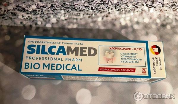 Отзыв о Профилактическая зубная паста Silca med "Скорая помощь для ...