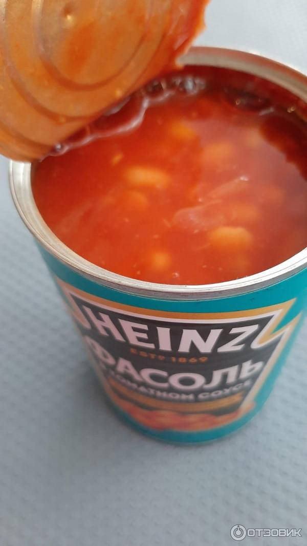Отзыв о Фасоль в томатном соусе Heinz "Ням-ням" | Вкусная и ...