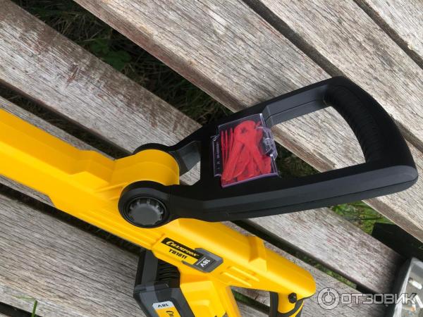 Отзыв о Аккумуляторный триммер Champion TB1811 | Трудяга