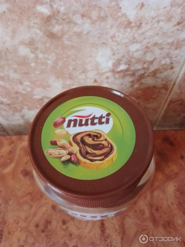 Отзыв о Шоколадно-ореховая паста Nutti | Попробовать можно, но без ...