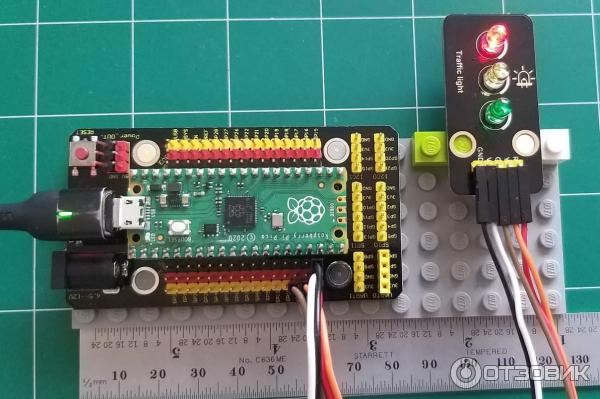 Отзыв о Электронный конструктор Keyestudio Raspberry Pi Pico | первый шаг для изучения Python ...