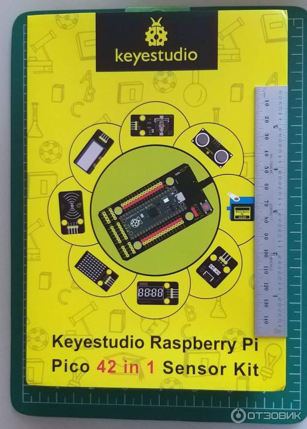 Отзыв о Электронный конструктор Keyestudio Raspberry Pi Pico | первый шаг для изучения Python ...