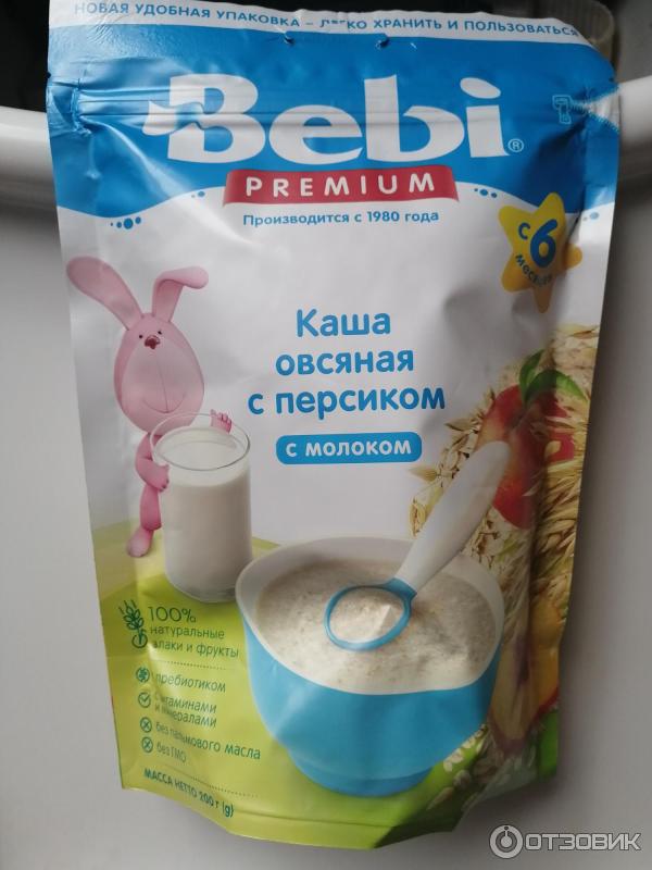 Отзыв о Детская молочная каша овсяная Bebi premium | Вкусная и ...