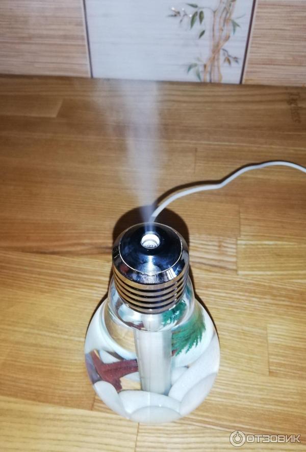 Отзыв о Увлажнитель воздуха Proffi PH8751 "Лампочка" | Понравилась орхидеям)