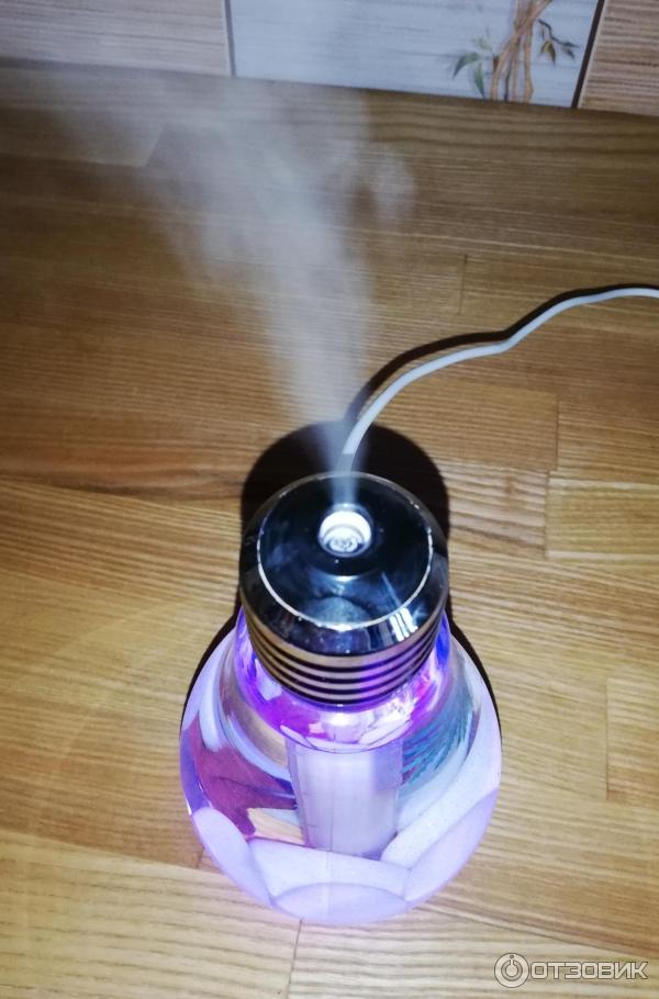 Отзыв о Увлажнитель воздуха Proffi PH8751 "Лампочка" | Понравилась орхидеям)