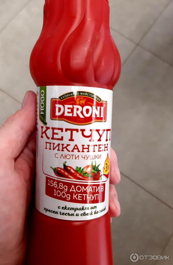 Отзыв о Кетчуп Deroni | Вкусный кетчуп для разных блюд