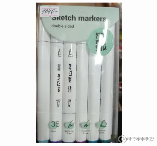 Отзыв о Набор маркеров MeShu | Замена фломастерам.