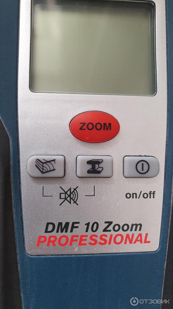 Отзыв о Металлодетектор Bosch Professional DMF 10 Zoom | Поможет сберечь скрытую проводку