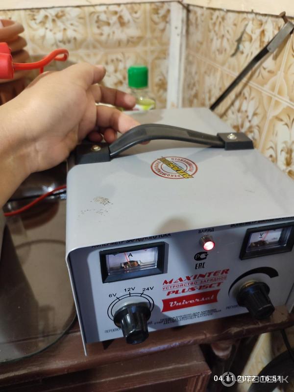 Отзыв о Зарядное устройство для аккумуляторов Maxinter Plus-15CT | Работает и не сложное в ...