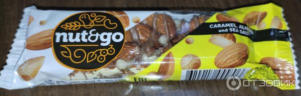 Отзыв о Миндальный батончик Nut n Go | Есть и польза и вред, но ...