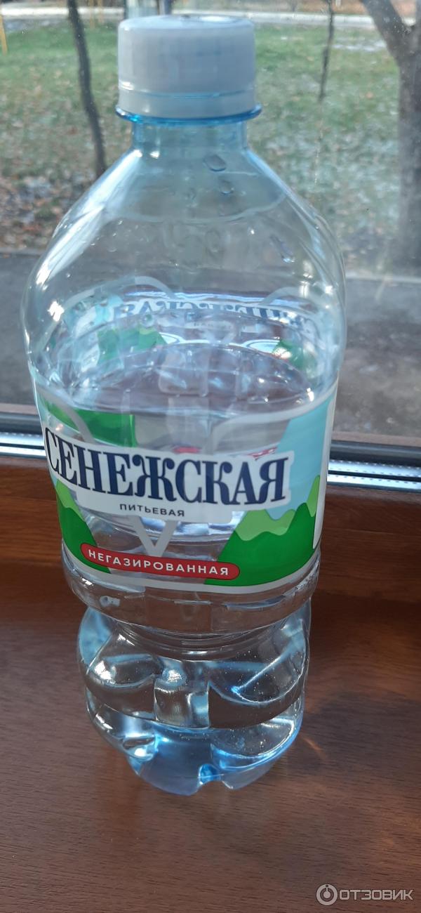 Отзыв о Минеральная вода негазированная "Сенежская" | Хорошая природная ...