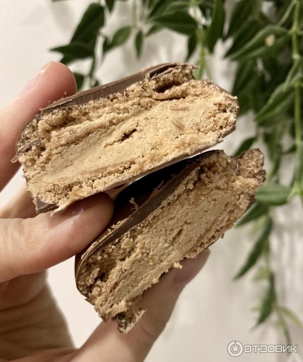 Отзыв о Печенье макарон глазированное Fit Kit Protein Chocoron Соленая ...