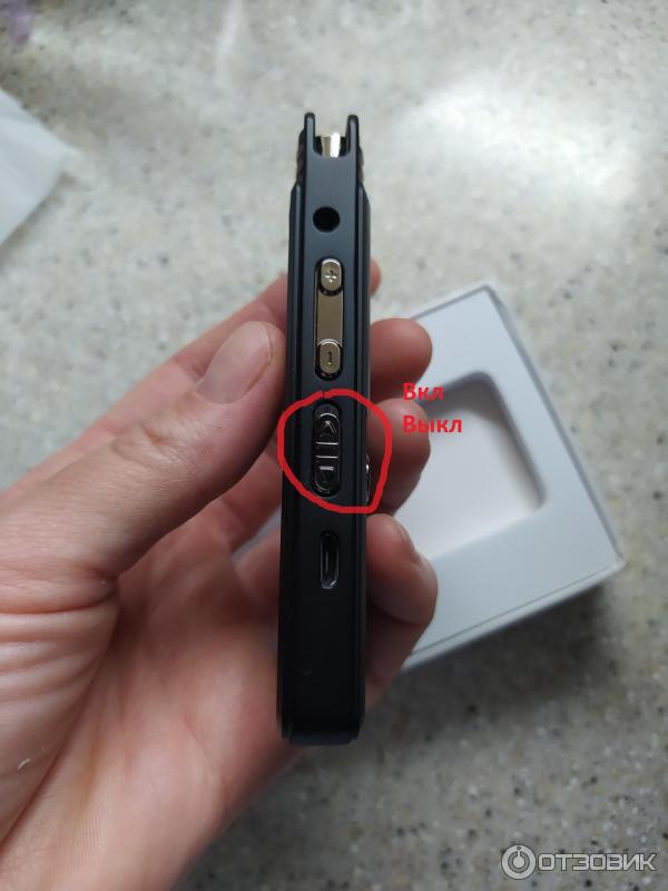 Отзыв о Диктофон Savetek GS-R07 | Впечатление среднее. Удобен для ...