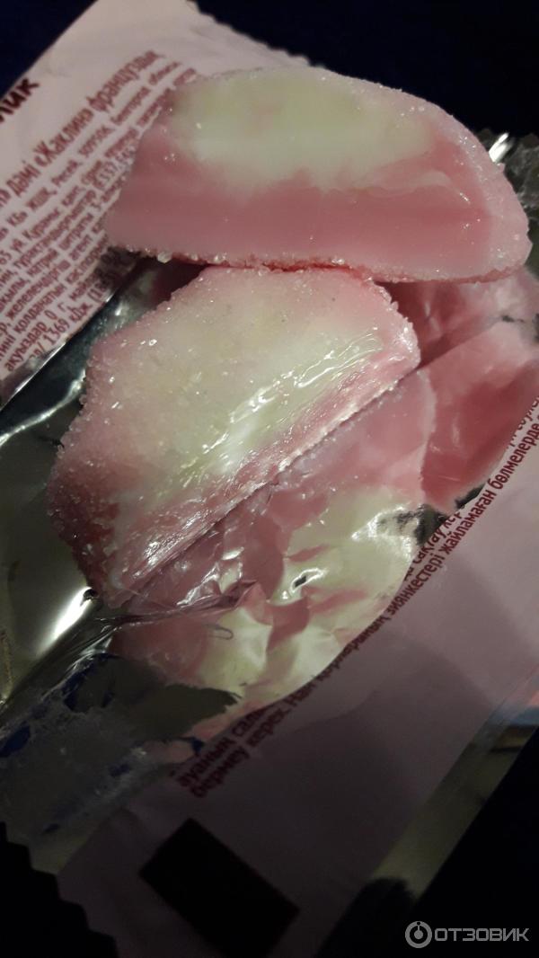 Отзыв о Французский зефир Жаклин Славянка клубника и базилик Оригинальный вкус красивое