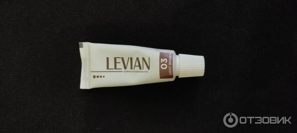 Отзыв о Краска для бровей Levian | Отличная краска Levian, хорошо ...