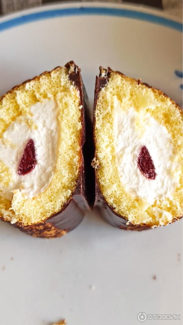 Отзыв о Мини-рулет бисквитный ДонКо | На мой вкус очень сладко