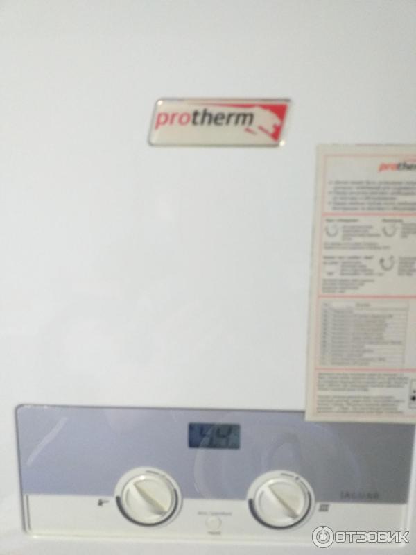 Отзыв о Газовый котел Protherm Jaguar 24 JTV | Хороший вариант для ...