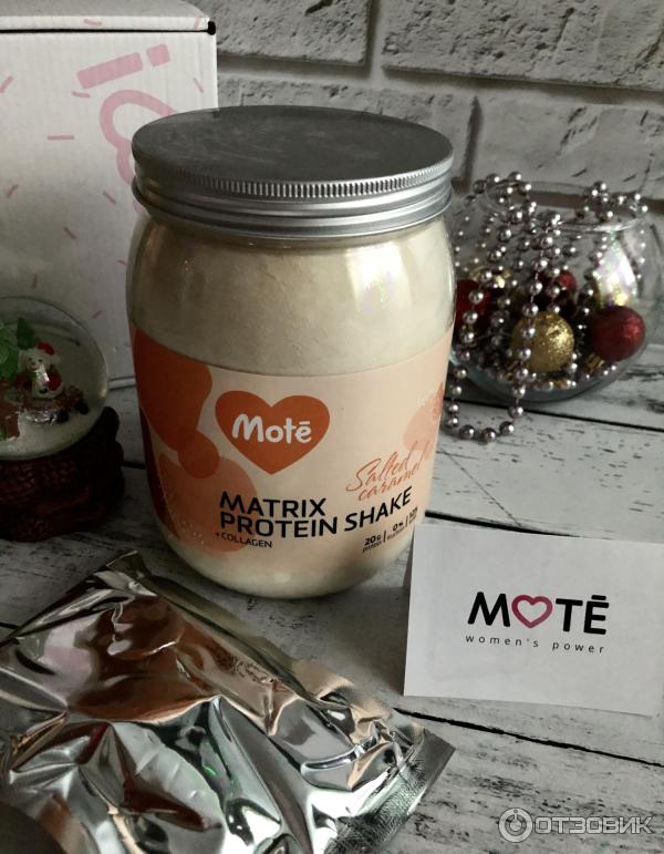 Отзыв о Комплексный протеин Mote Matrix Protein Shake Соленая карамель ...