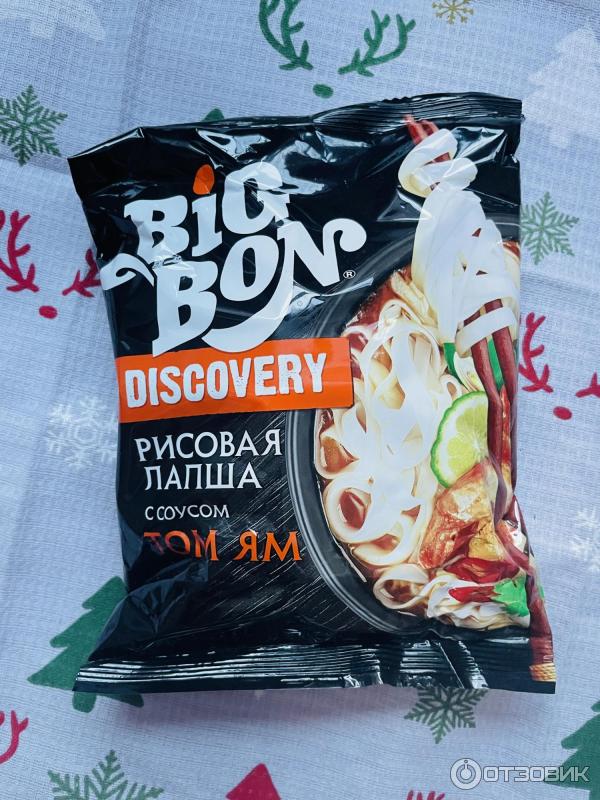 Отзыв о Лапша быстрого приготовления Big Bon Discovery | • Рисовая ...