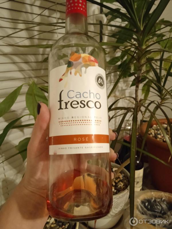 Отзыв о Вино Cacho fresco жемчужное розовое сухое | Отличное вино!